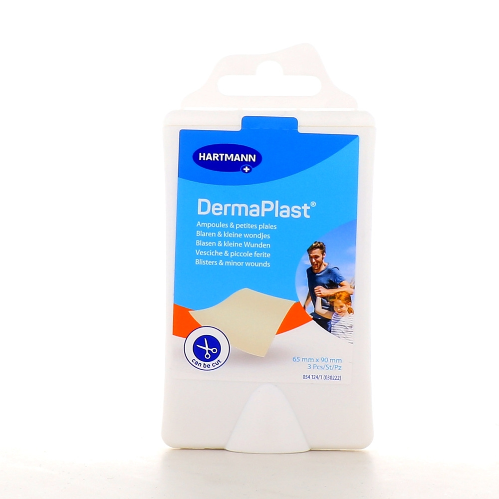 DermaPlast pansement ampoules et petites plaies à decouper Hartmann ...