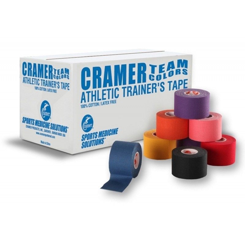 TEAM COLORS TAPE CRAMER 3,8cm*9,14m - FORMACTIV Boutique